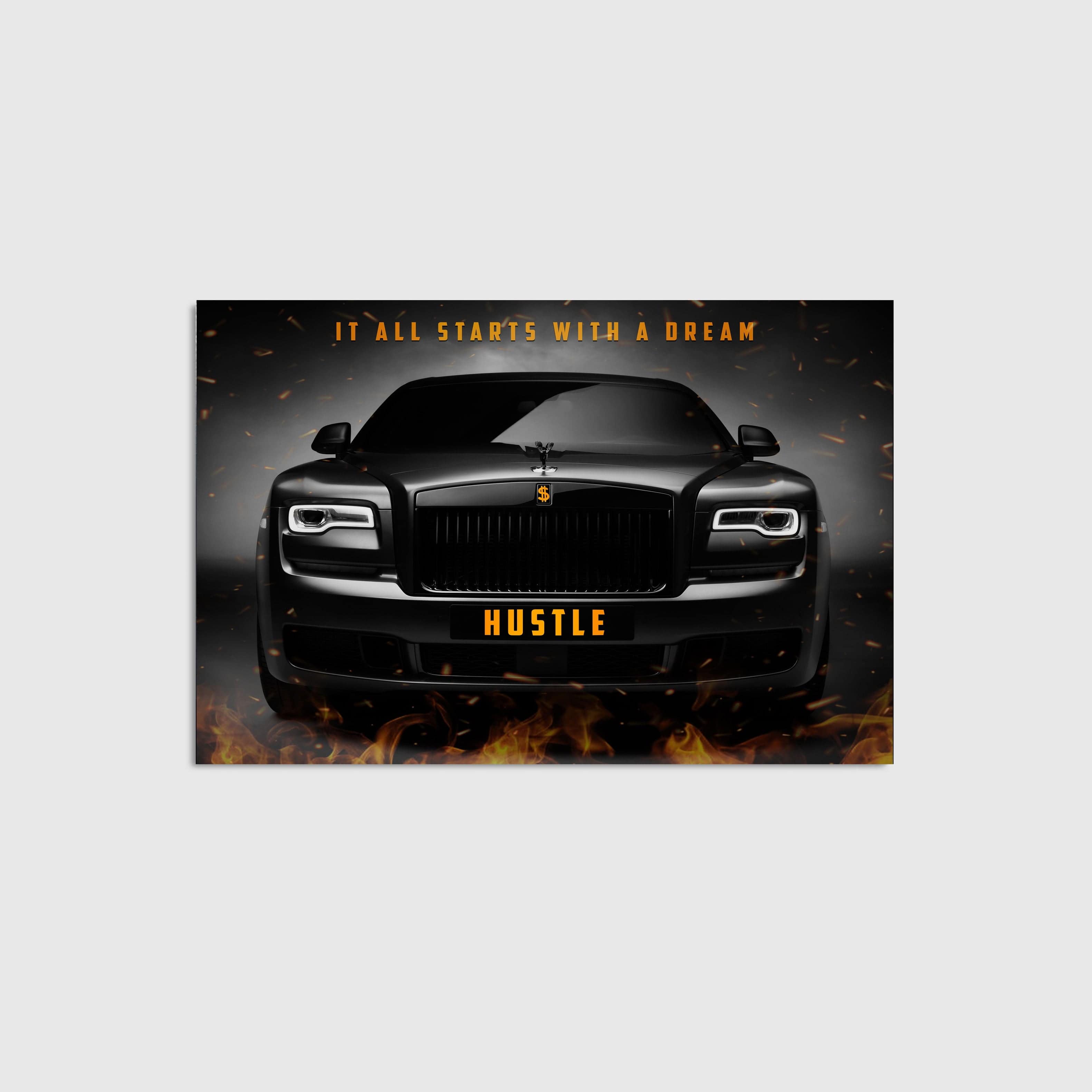 It all starts with a dream - Hustle Car - Blue Booms