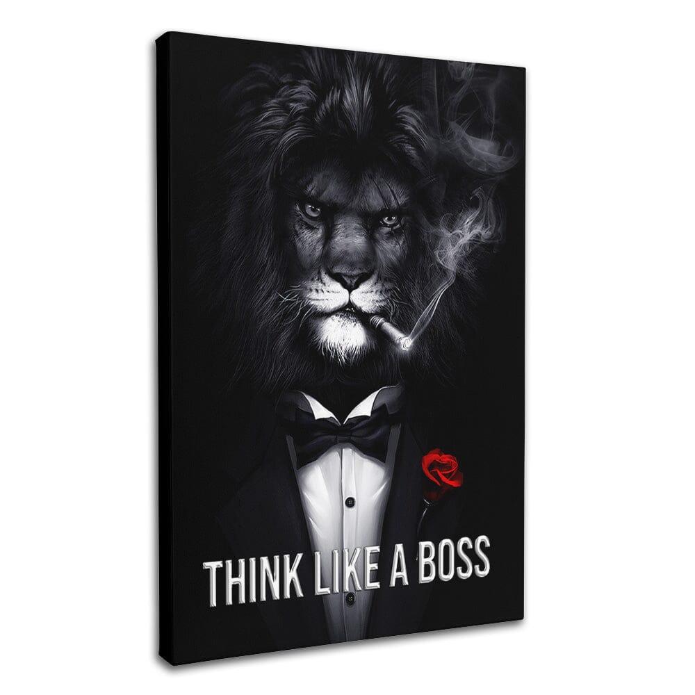 Think like a Boss - Premium Wandbild